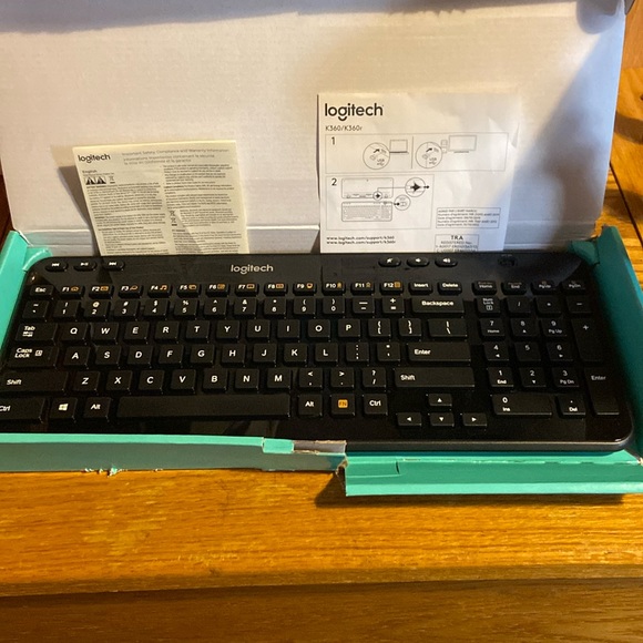 Logitech | Computers, Laptops & Parts | Logitech K36 Wireless Keyboard ...